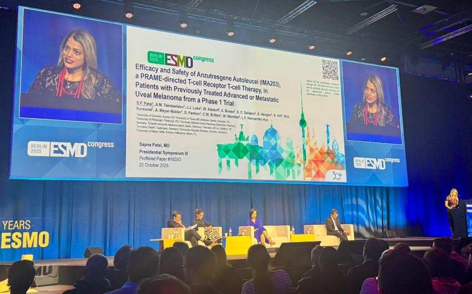 Eyes Widen for Uveal Melanoma Treatment: Sapna Patel’s Groundbreaking Findings at ESMO 2025